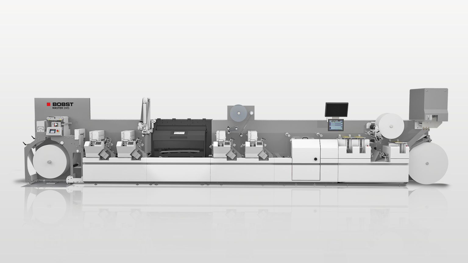 Bobst Master DM5 all in one press for label printing