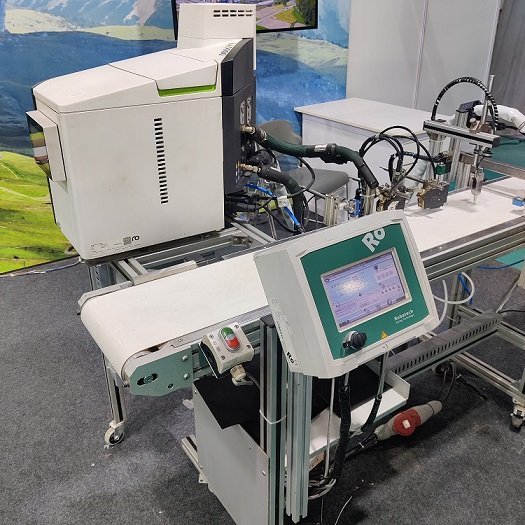 Robatech demonstrates its Vision melter system at Pack Mach Asia