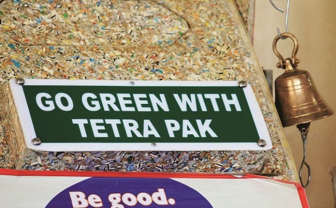 Recycled Tetra Pak cartons turned into benches and desks - Packaging ...