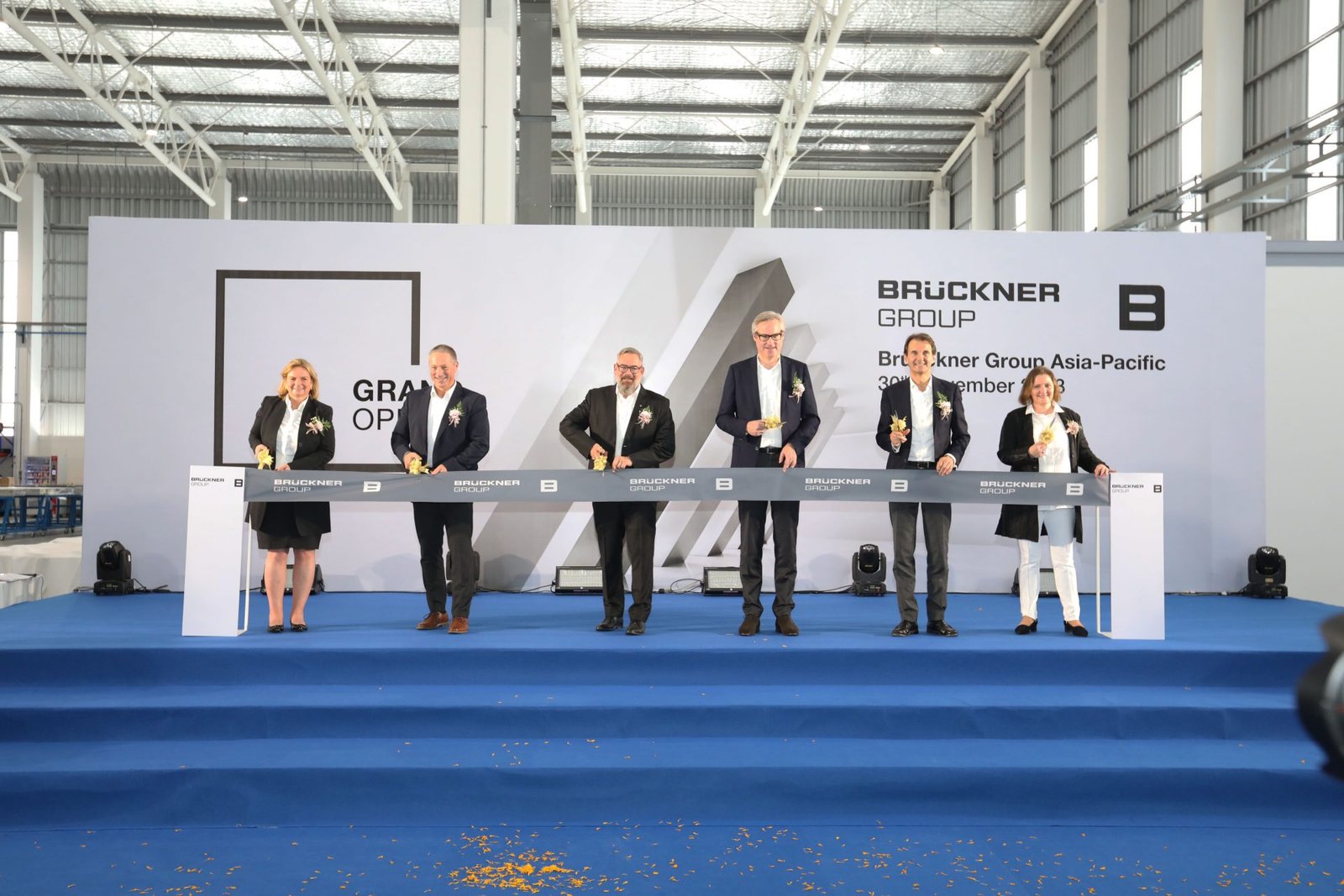 Brueckner Group Asia-Pacific's manufacturing facility in Thailand