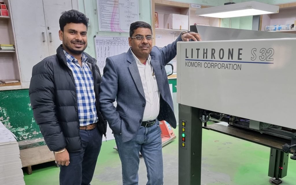 Omega Printopack's packaging converting journey with Komori