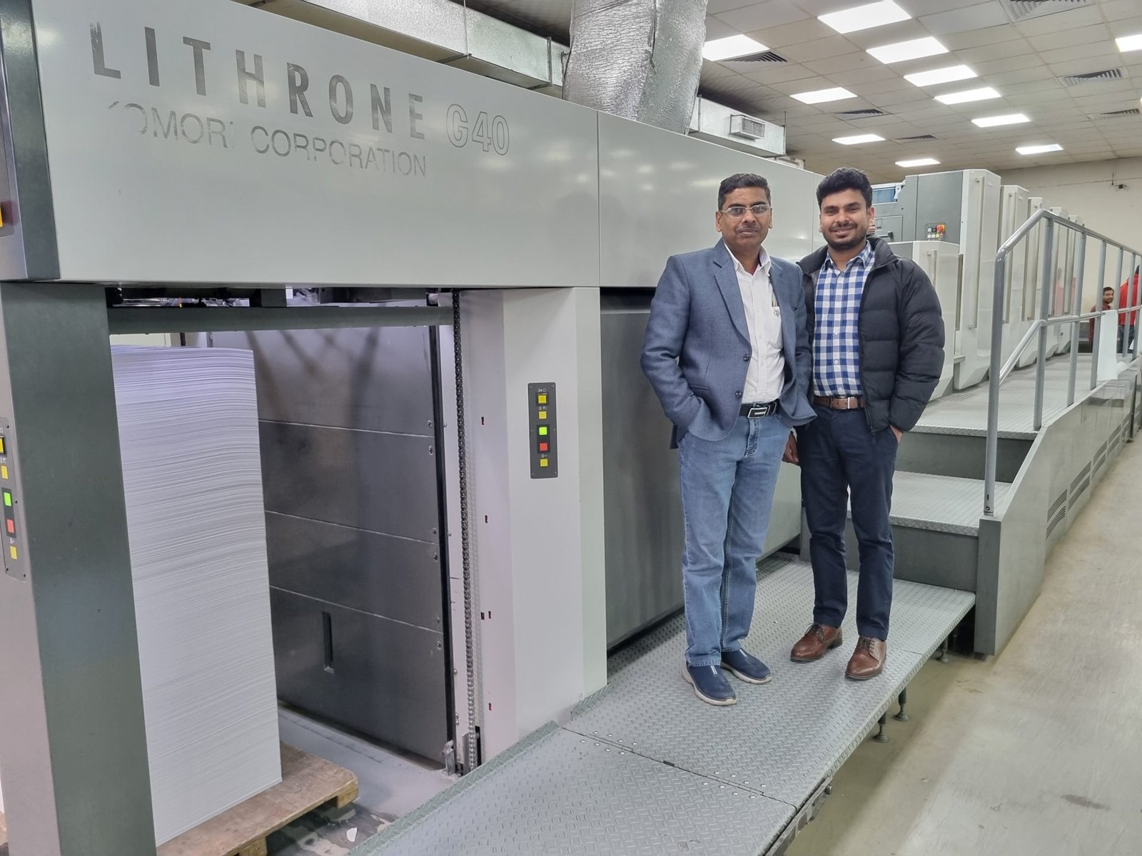 Omega Printopack's packaging converting journey with Komori