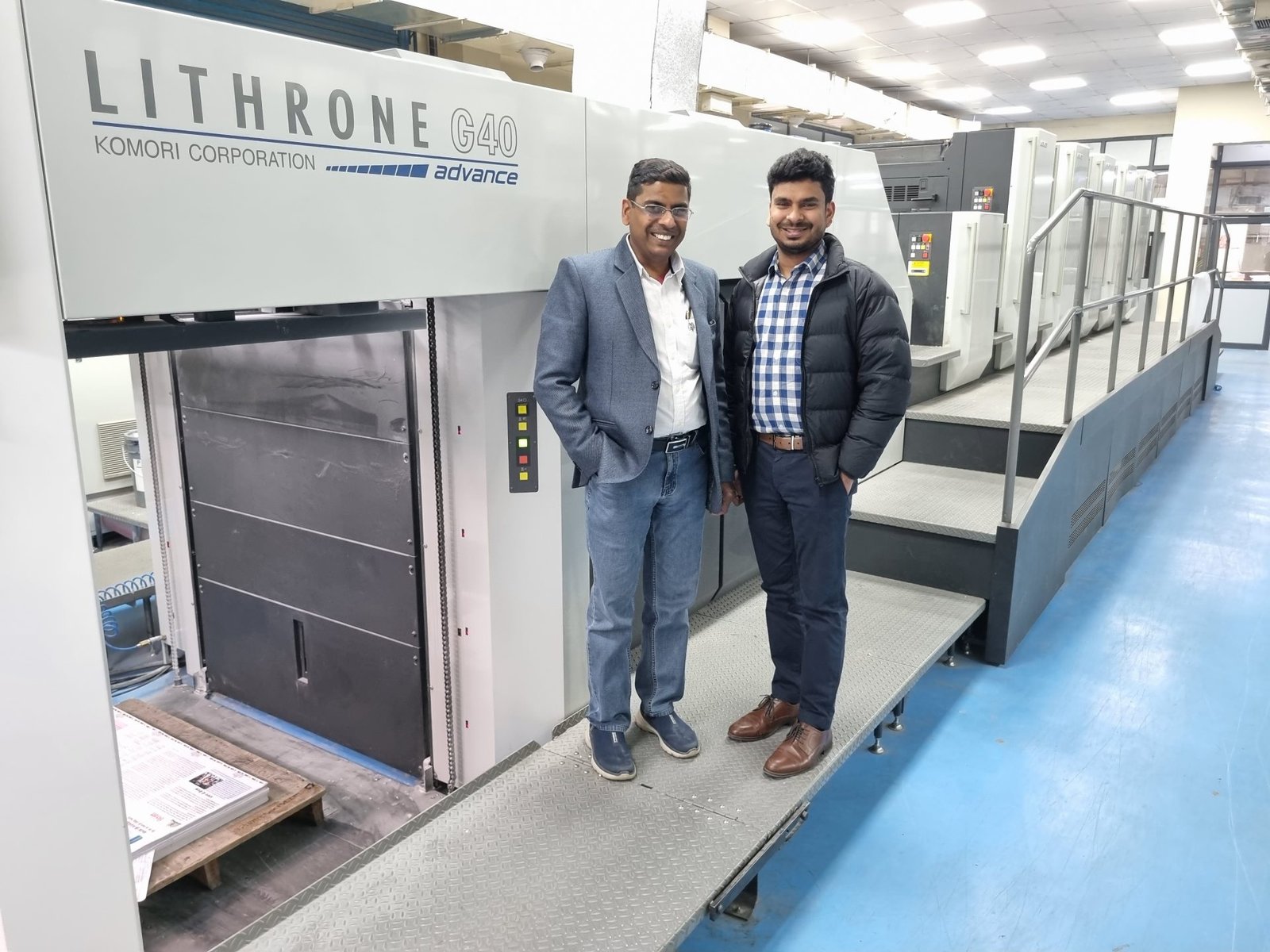 Omega Printopack's packaging converting journey with Komori