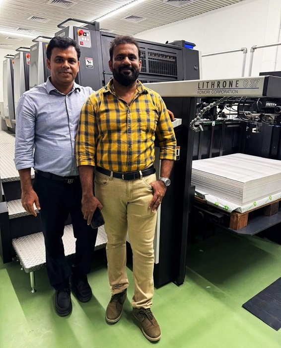 Trivandrum’s Orange Printers optimizes prints & productivity with new Komori