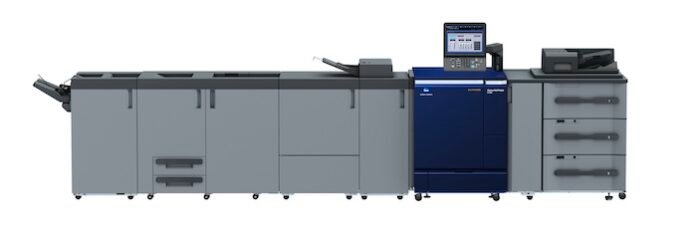 Konica Minolta's range of products at Pamex 2026